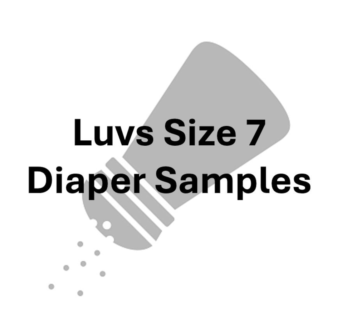 Luvs Size 7 Diaper Samples: Bluey or Paw Patrol - Etsy