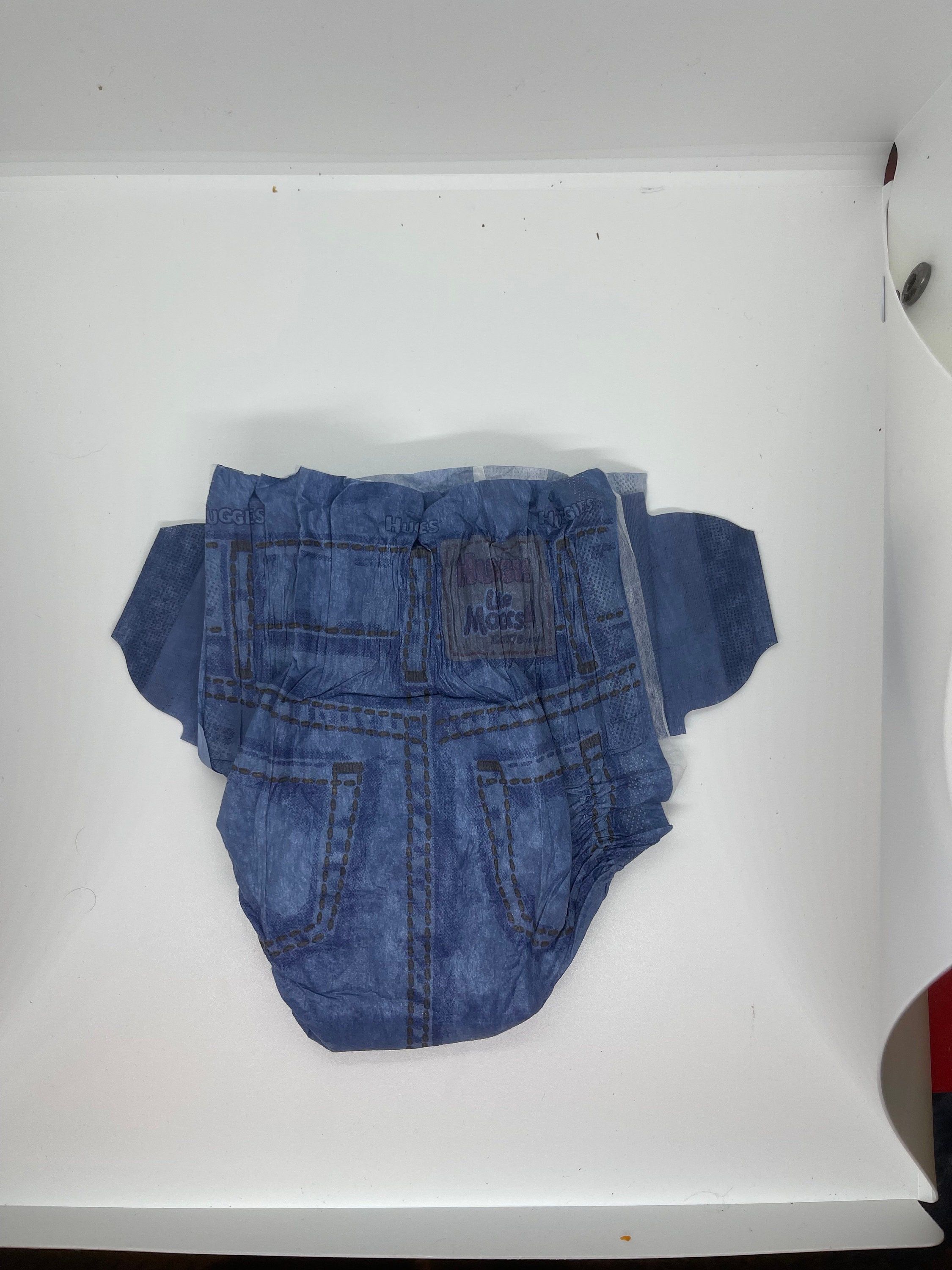 Vintage Huggies Little Movers Jean Diapers Size 4 limited Edition - Etsy