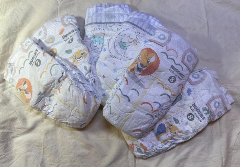 Huggies Diapers Sampler Set Sizes 7 and 8 - Etsy