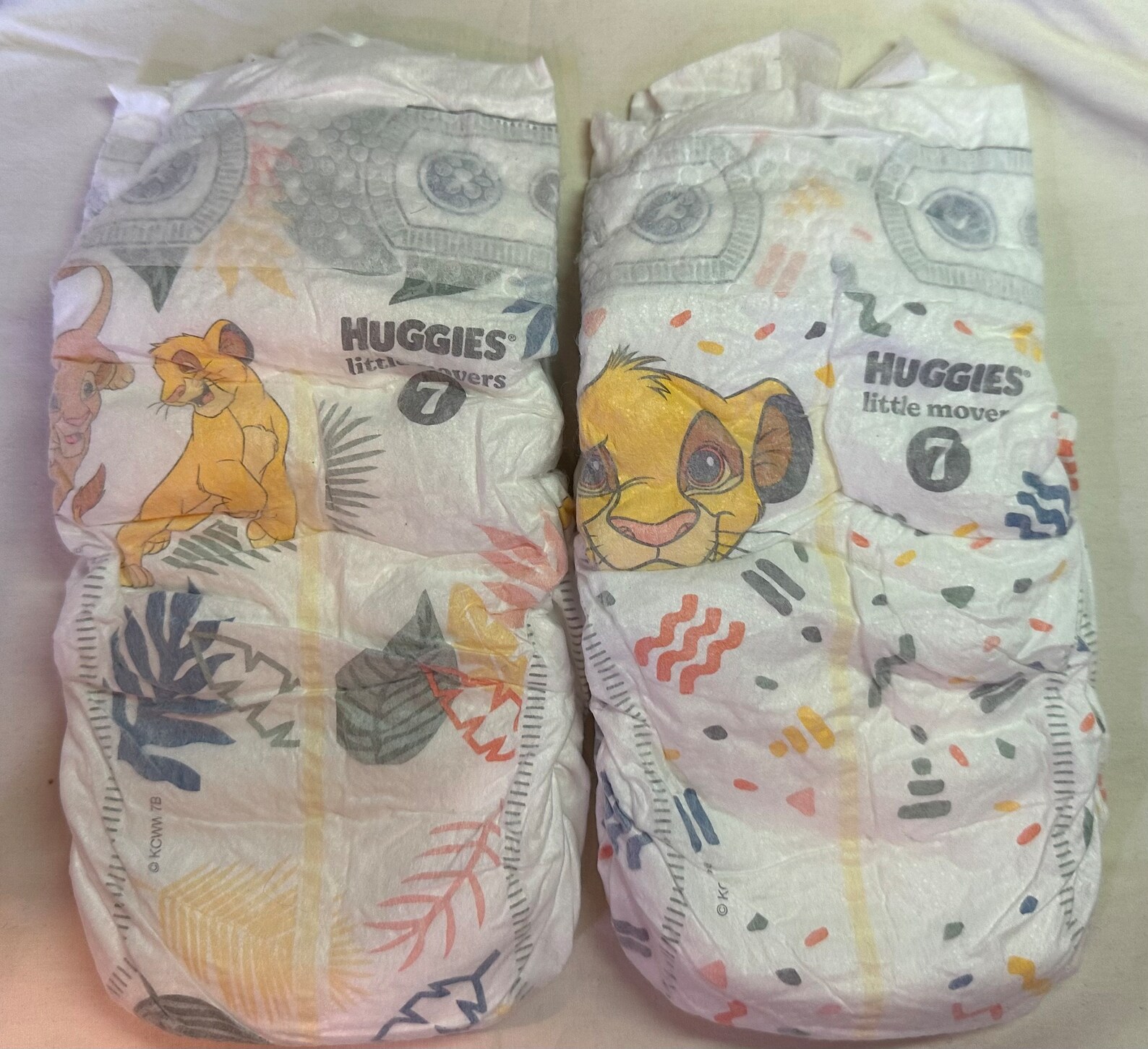 Huggies Little Movers Size 7 Samplers Featuring the Lion King - Etsy