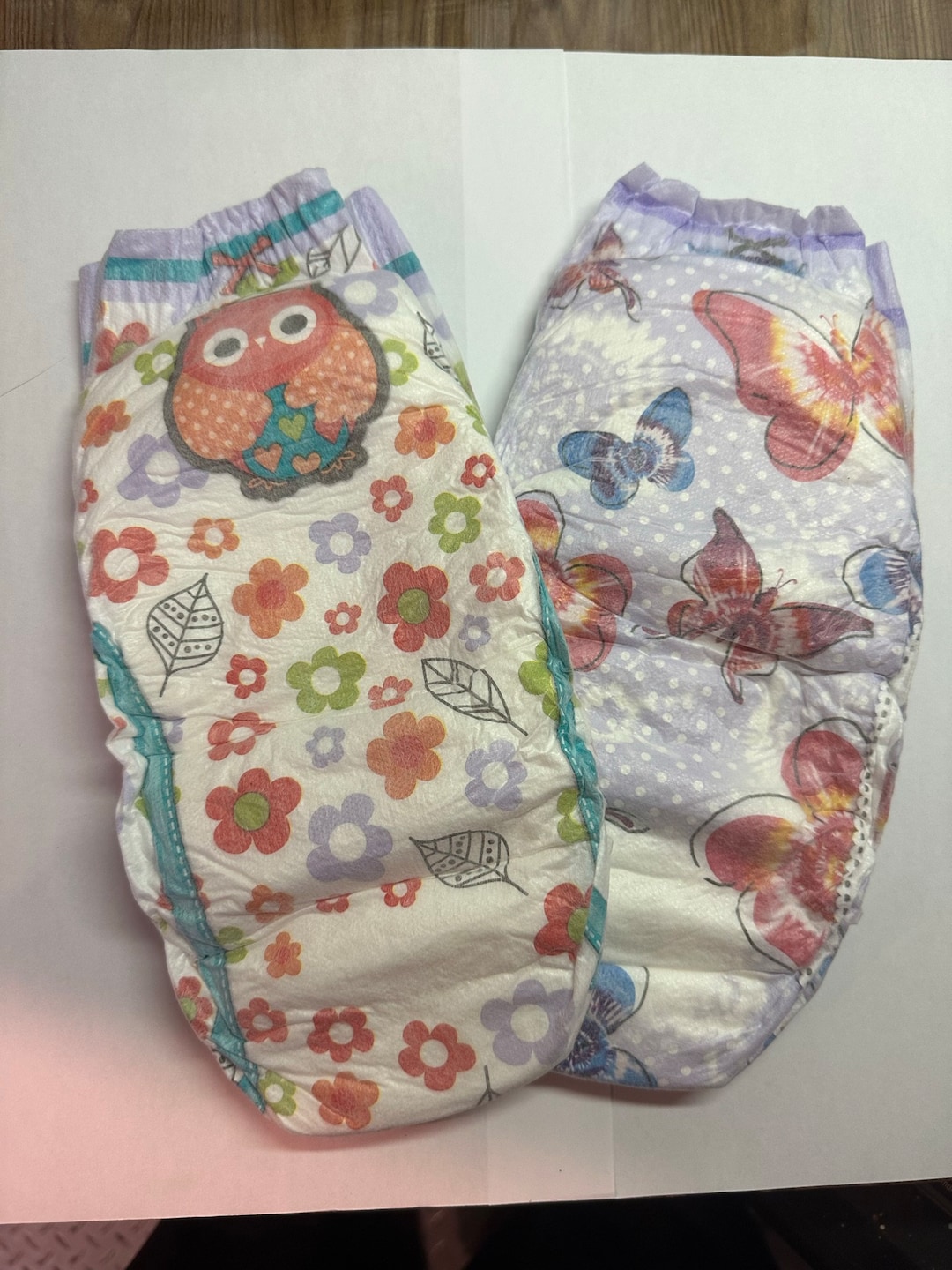 Vintage Girls Huggies Goodnites L/XL Owls and Butterflies - Etsy