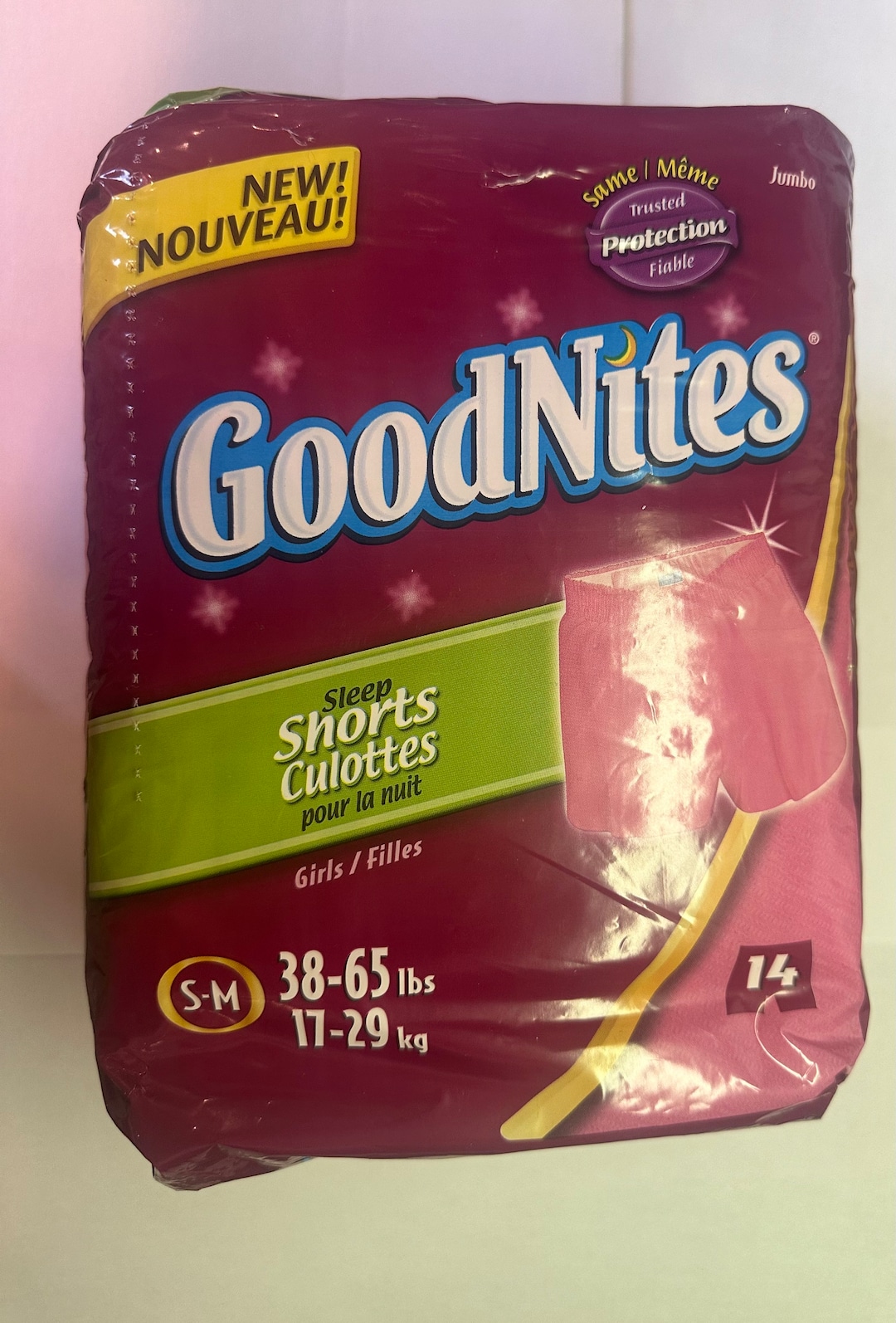 Vintage Huggies Goodnite S/M Sleep Shorts Whole Package of 14 - Etsy