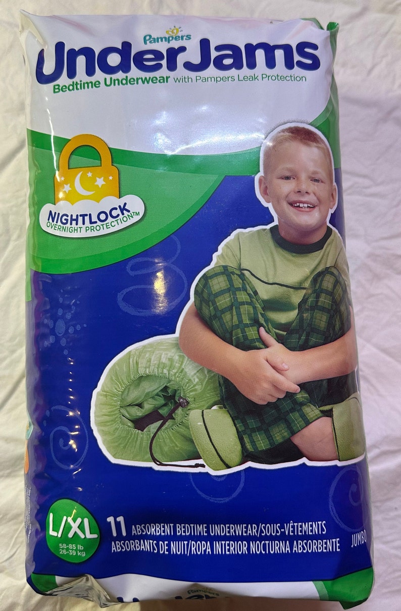 Vintage Bags of Pampers Underjams Large/extra Large - Etsy