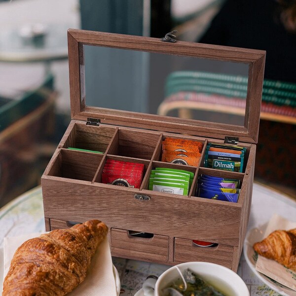 Tea Chest - Etsy