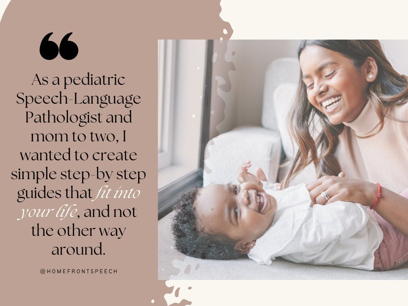 Parent Handout/parent Activity- Speech Therapy Resource - Etsy