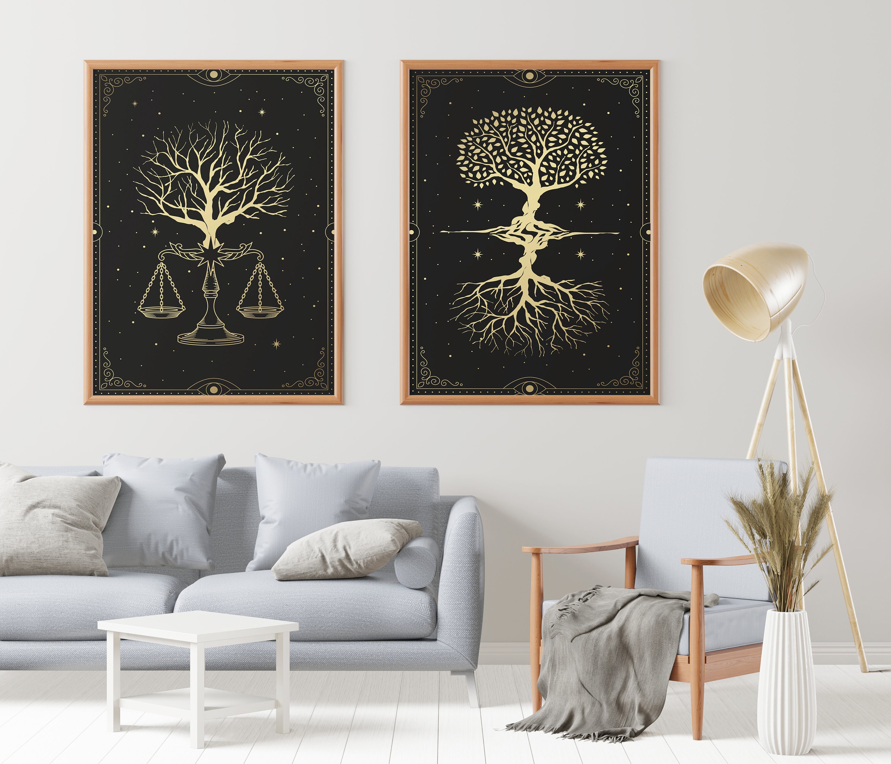 Gothic Wall Art Printable Tree of Life Wall Art Gothic Home - Etsy
