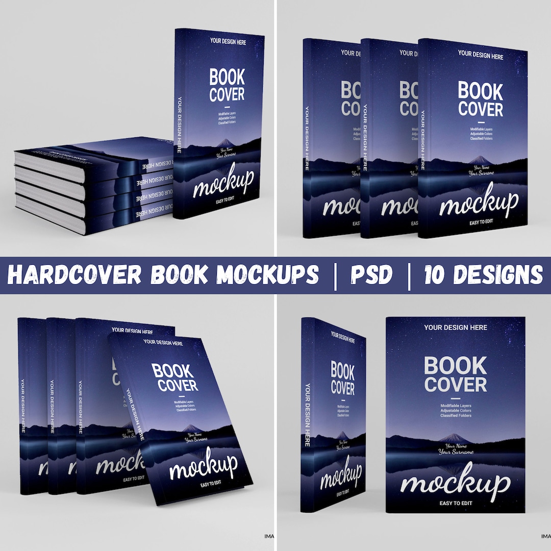 Book Mockup Bundle, Book Mockup PSD, Books Mockup, Book Cover Mockup ...