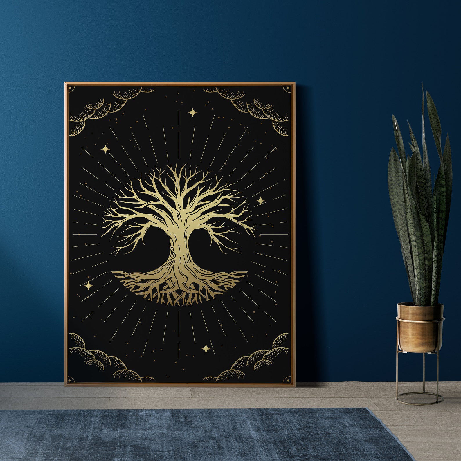 Gothic Wall Art Printable Tree of Life Wall Art Gothic Home - Etsy