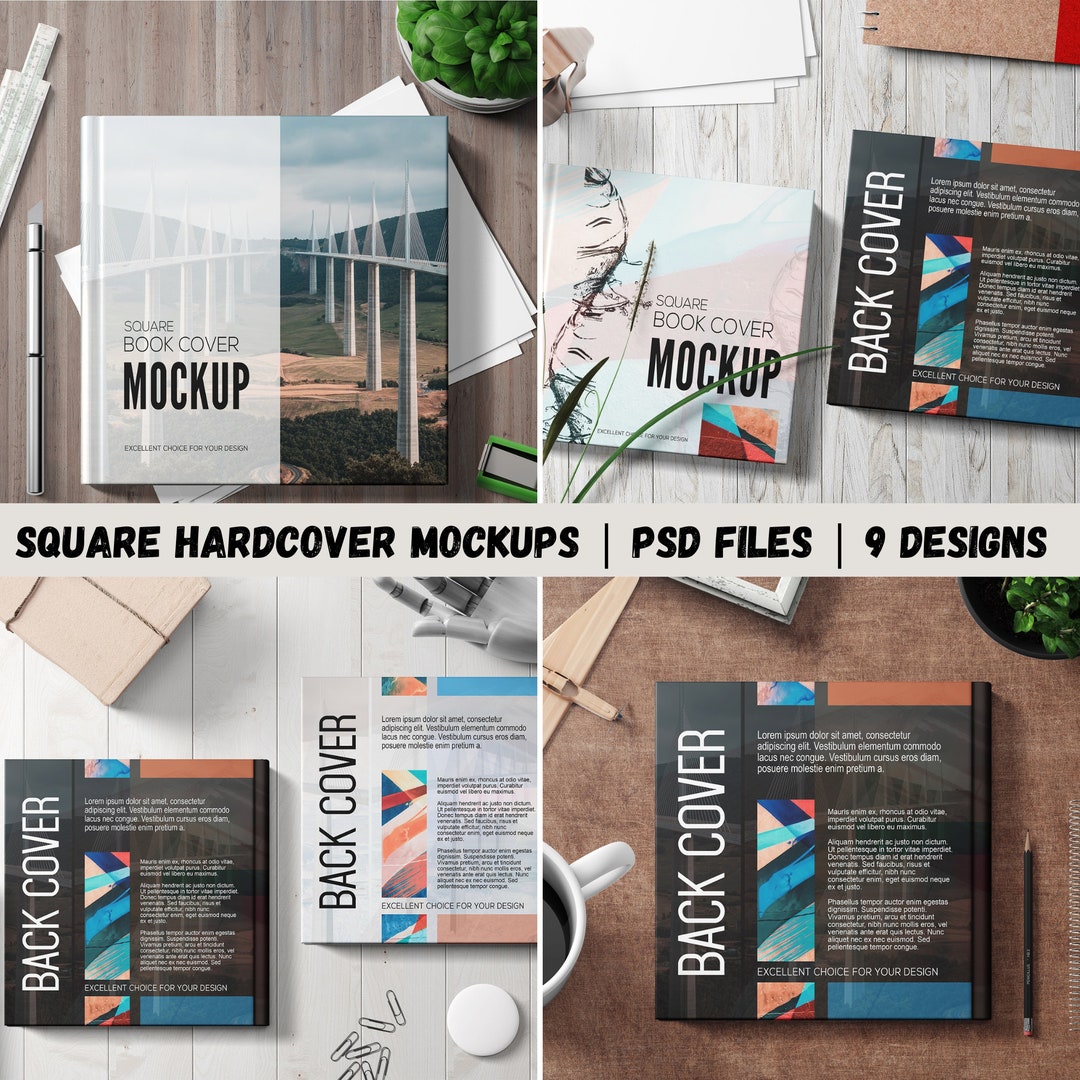 Book Mockup Bundle, Book Mockup PSD, Books Mockup, Book Cover Mockup ...