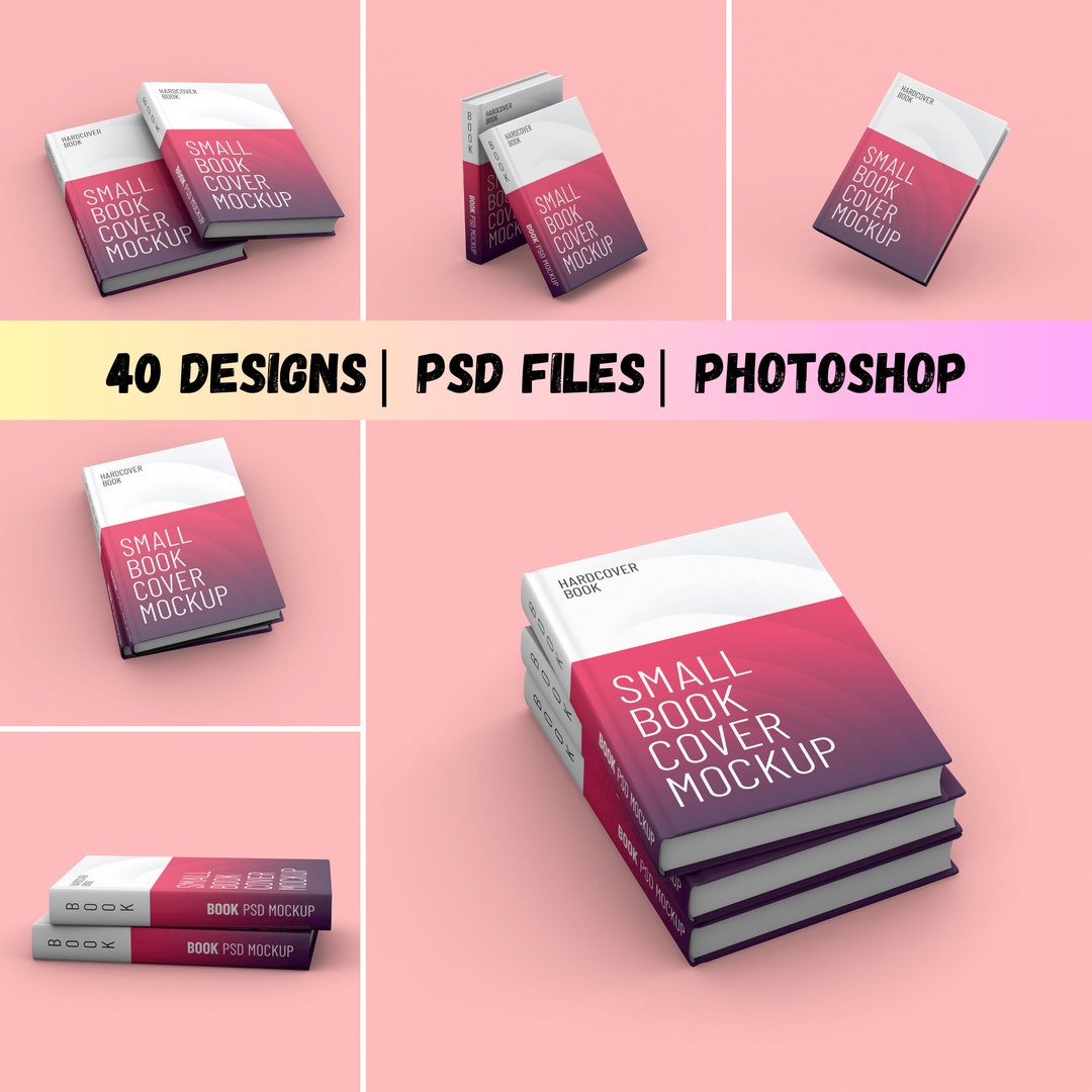 Book Mockup Bundle, Book Mockup Psd, Books Mockup, Book Cover Mockup ...