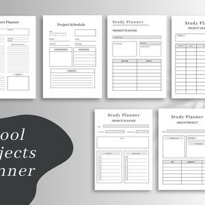 Student Planner Printable, Study Planner Printable, College Student ...