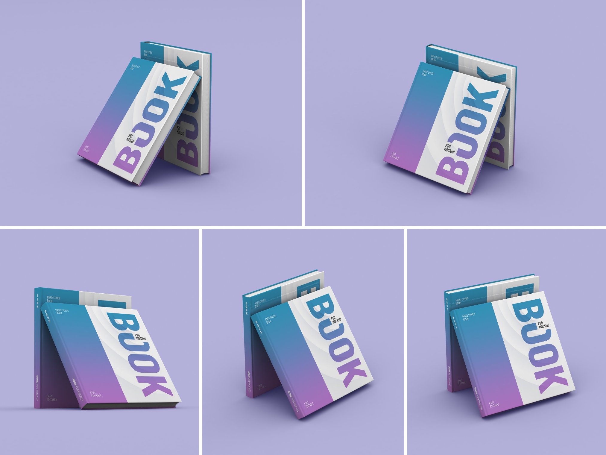 PSD Square Thick Hard Cover Book Mockups Books Mockup Book - Etsy