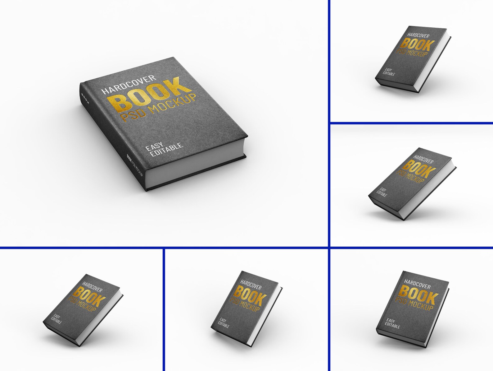 Book Mockup Bundle, Book Mockup Psd, Books Mockup, Book Cover Mockup ...