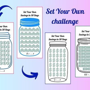Savings Challenge, Savings Challenge Printable, Saving Challenge ...