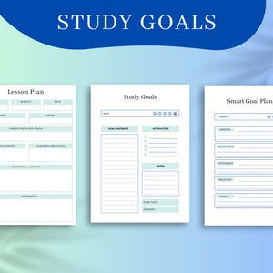 Student Planner Printable, Study Planner Printable, College Student ...