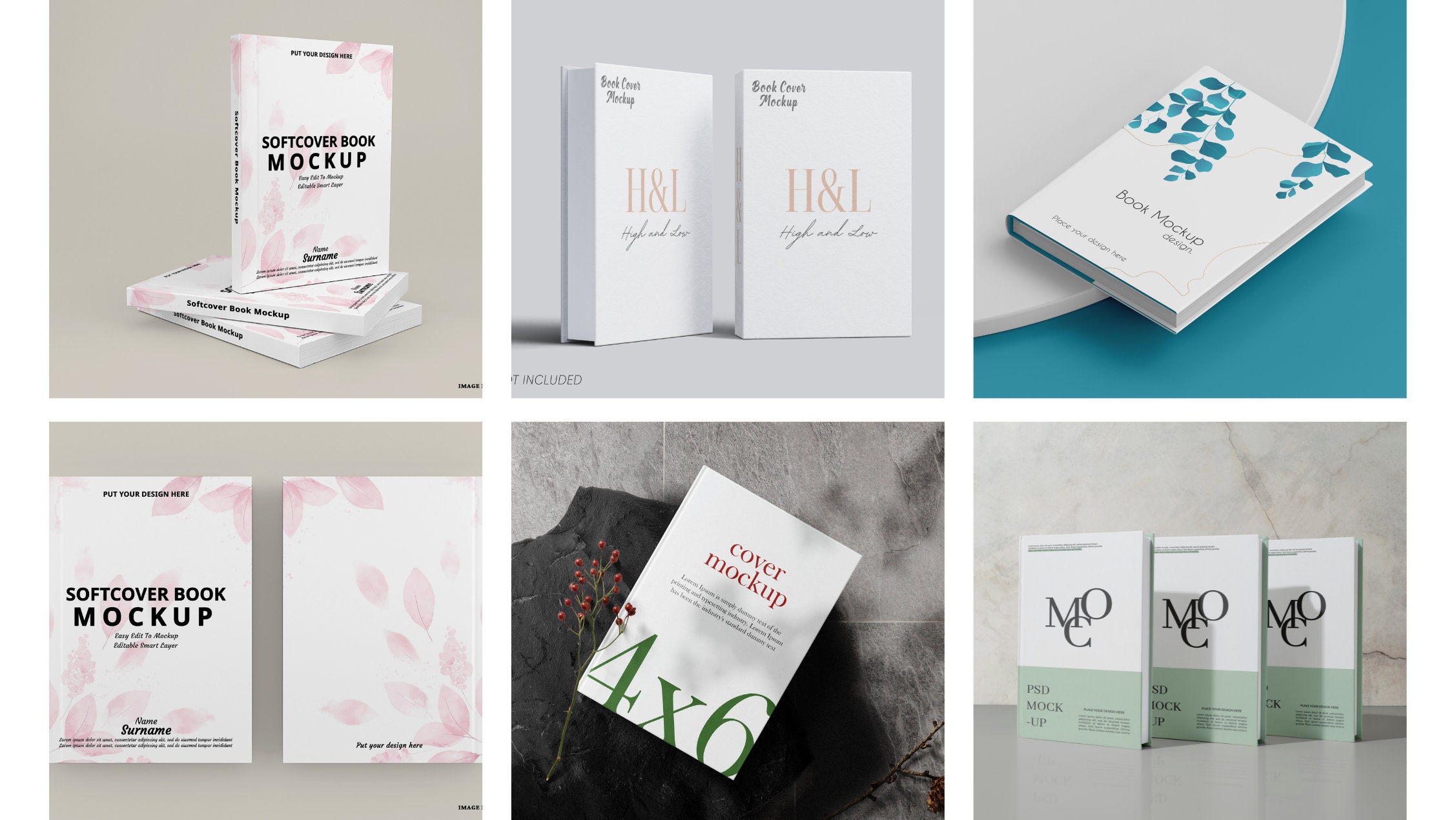 Book Mockup Bundle Book Mockup Psd Books Mockup Book Cover - Etsy