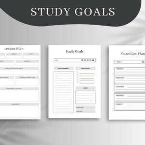 Student Planner Printable, Study Planner Printable, College Student ...