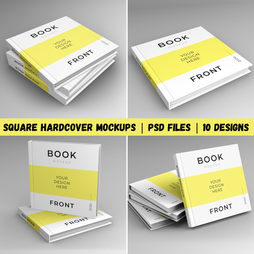 Book Mockup Bundle, Book Mockup PSD, Books Mockup, Book Cover Mockup ...