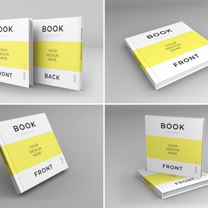 Book Mockup Bundle, Book Mockup PSD, Books Mockup, Book Cover Mockup ...