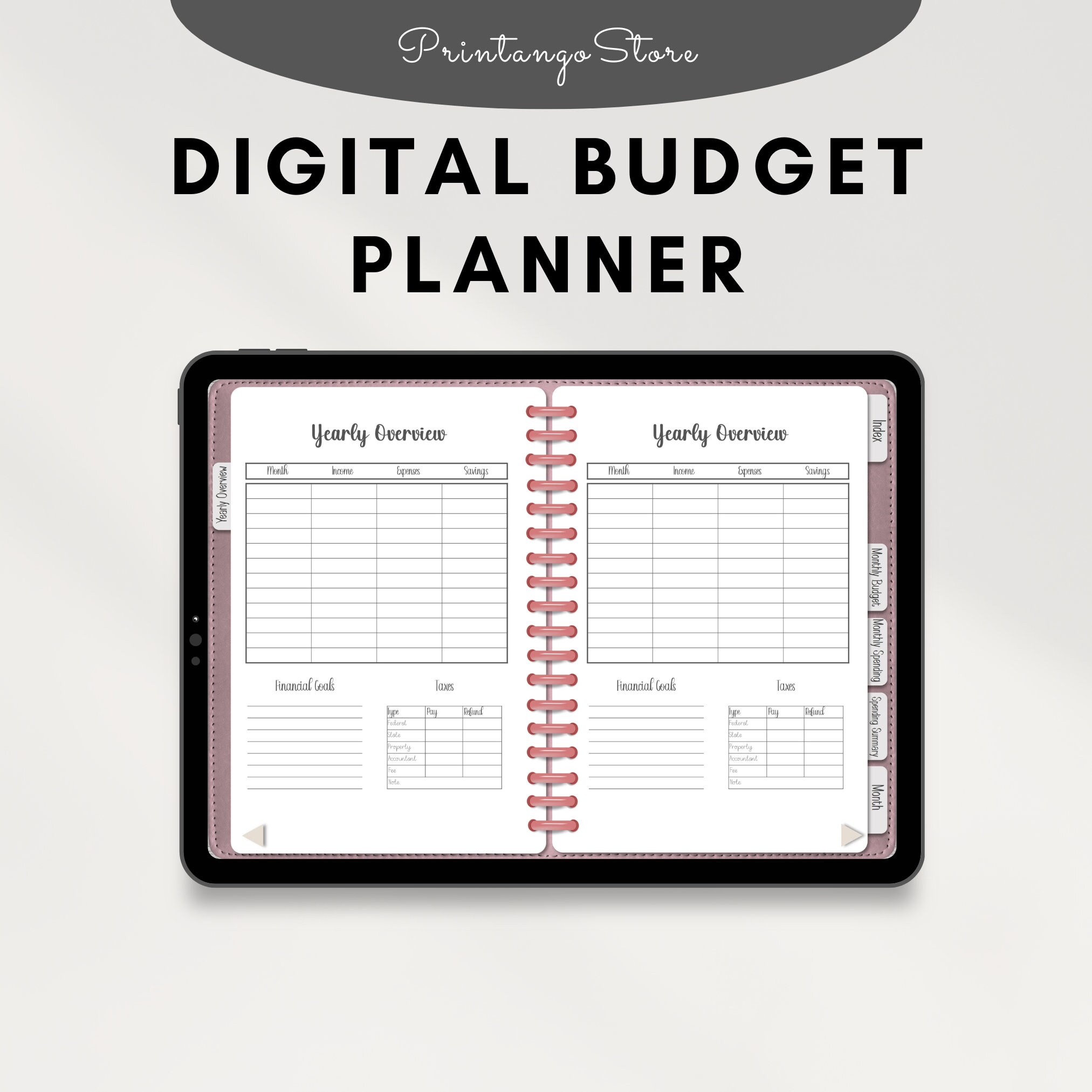 Digital Budget Planner 2023 Digital Budget Planner for - Etsy
