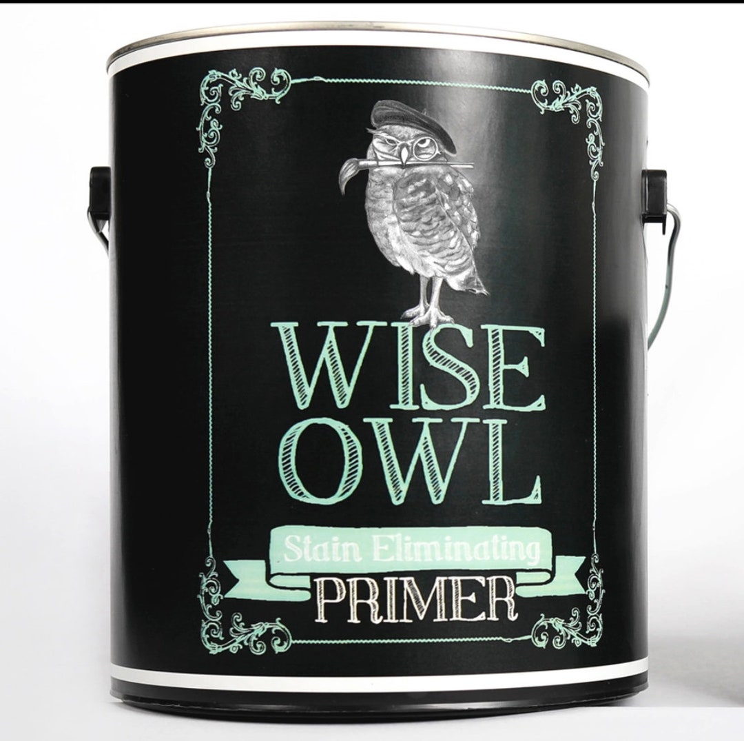 Wise Owl Stain Eliminating Primer 32 Oz Quart - Etsy