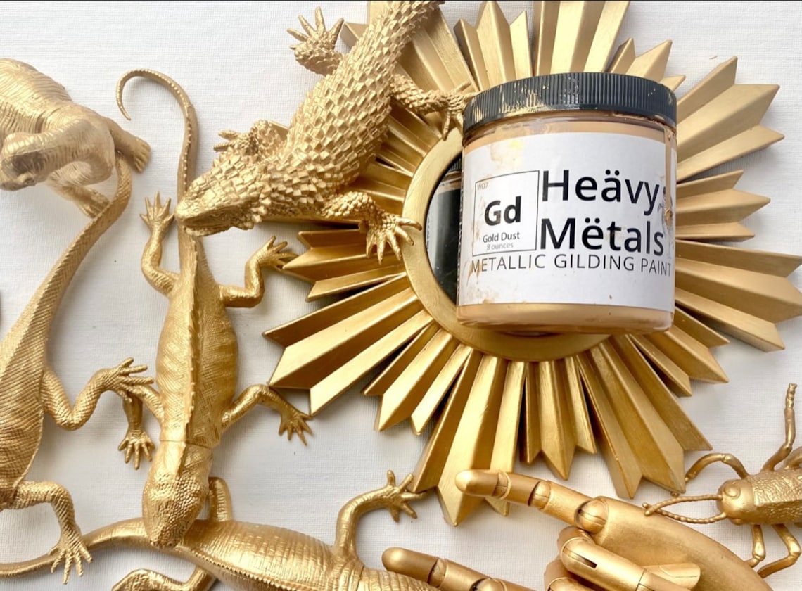 Wise Owl Heavy Metals Metallic Gilding Paint - Etsy