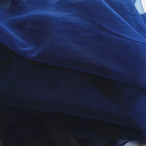 Navy Blue Tulle Fabric,wedding Veil Fabric,bridal Dress Dress Mesh ...