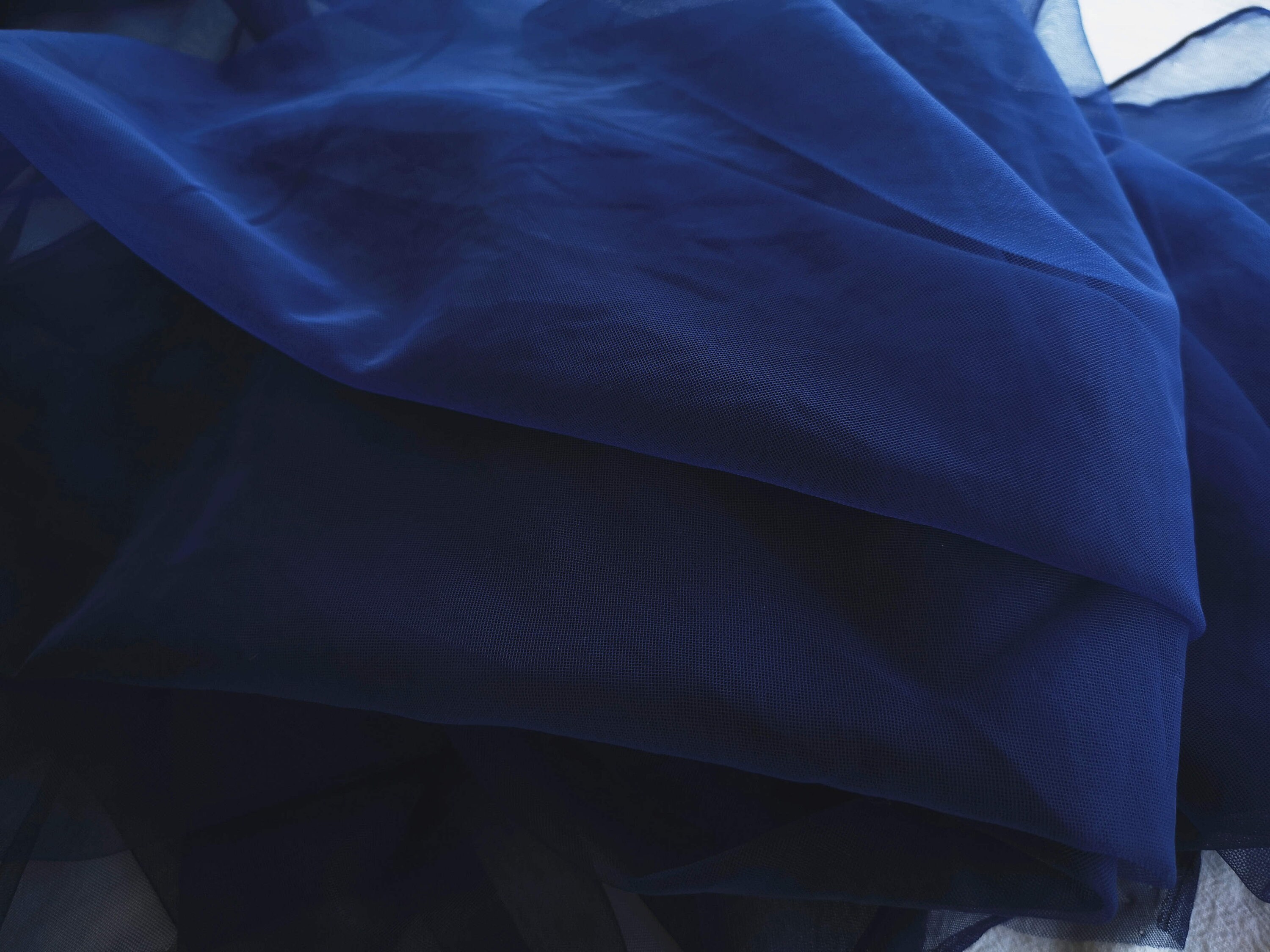 Navy Blue Tulle Fabric,wedding Veil Fabric,bridal Dress Dress Mesh ...