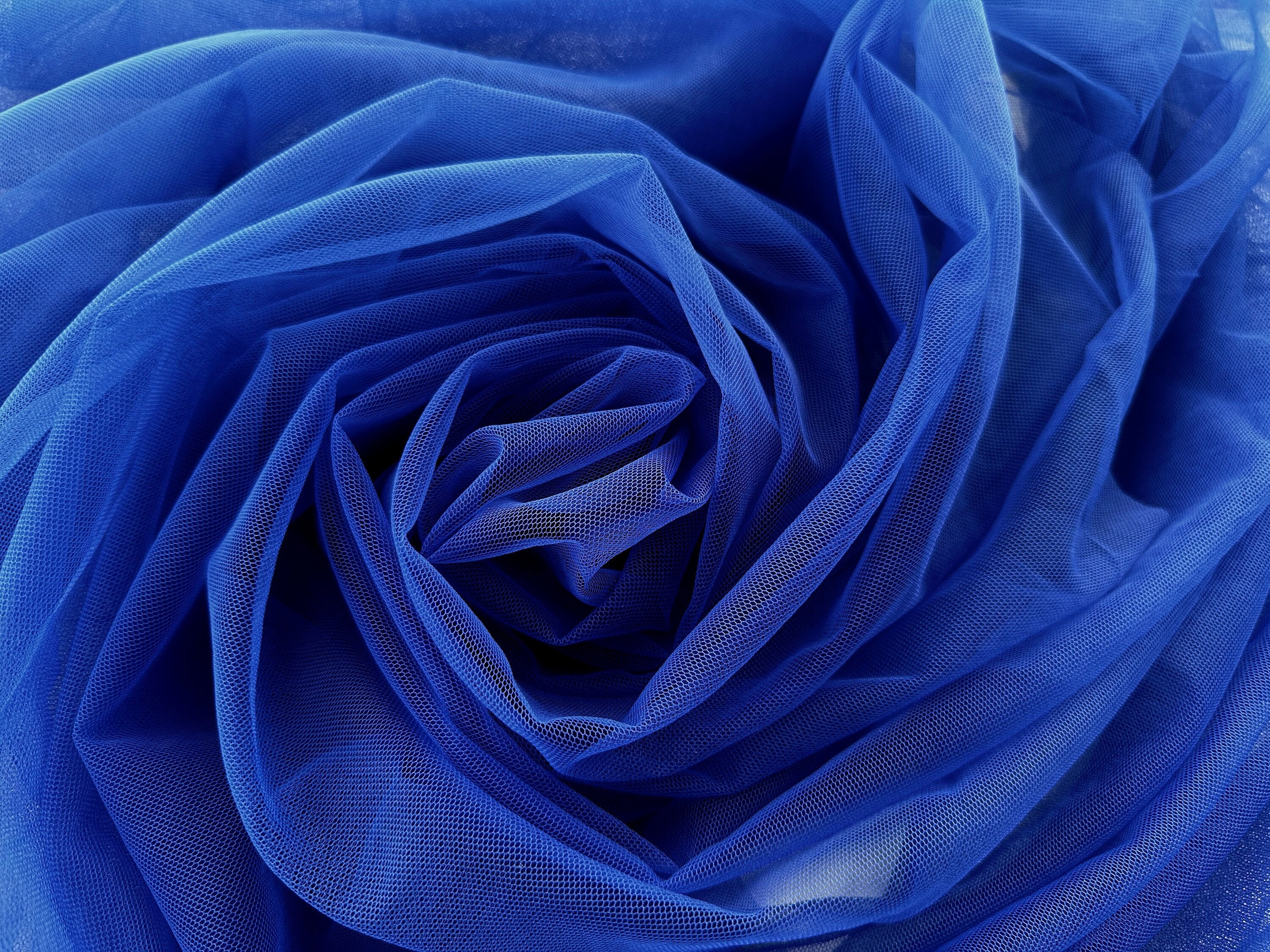 Deep Royal Blue Tulle Fabric,mesh Tulle Fabric,mesh Fabric,softest ...