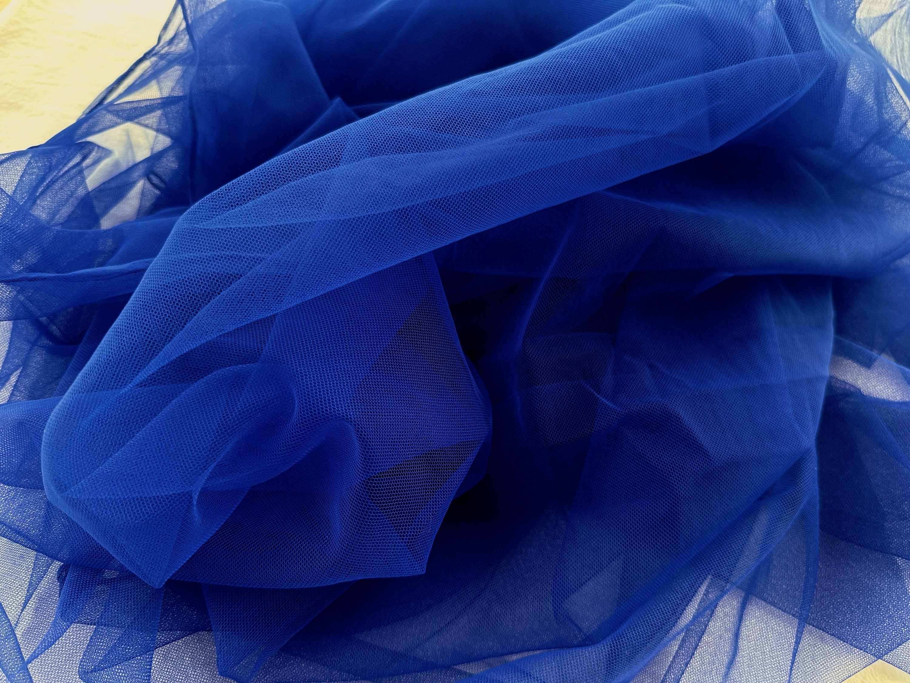 Deep Royal Blue Tulle Fabric,mesh Tulle Fabric,mesh Fabric,softest ...