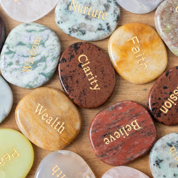 Inspirational Stones - Etsy