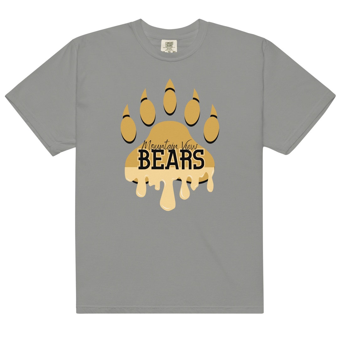 Bear Paw Tee Shirt | Mountain View Bears | MVHS | TRMS | Bears Swag ...