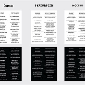 Printable Holiday Sentiment Strips | Volume One | Black & White Sayings ...