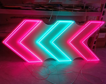 Arrow Neon Sign - Etsy