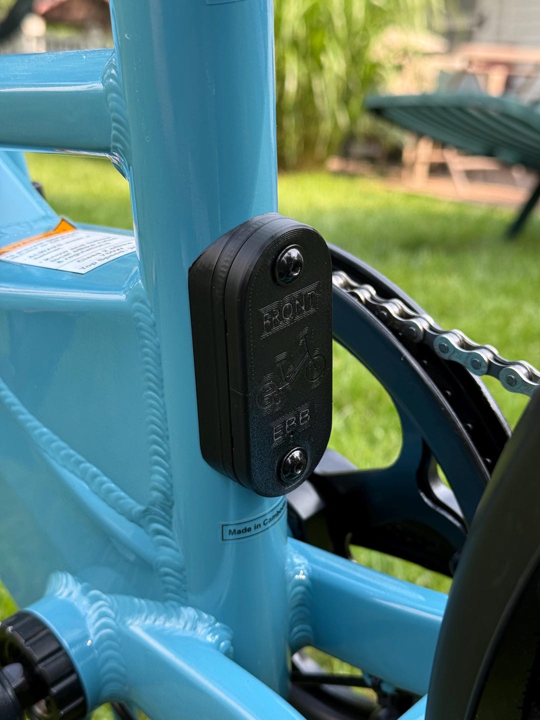 Bike AirTag Mount: Hidden Water Bottle Cage Tracker Holder - Etsy