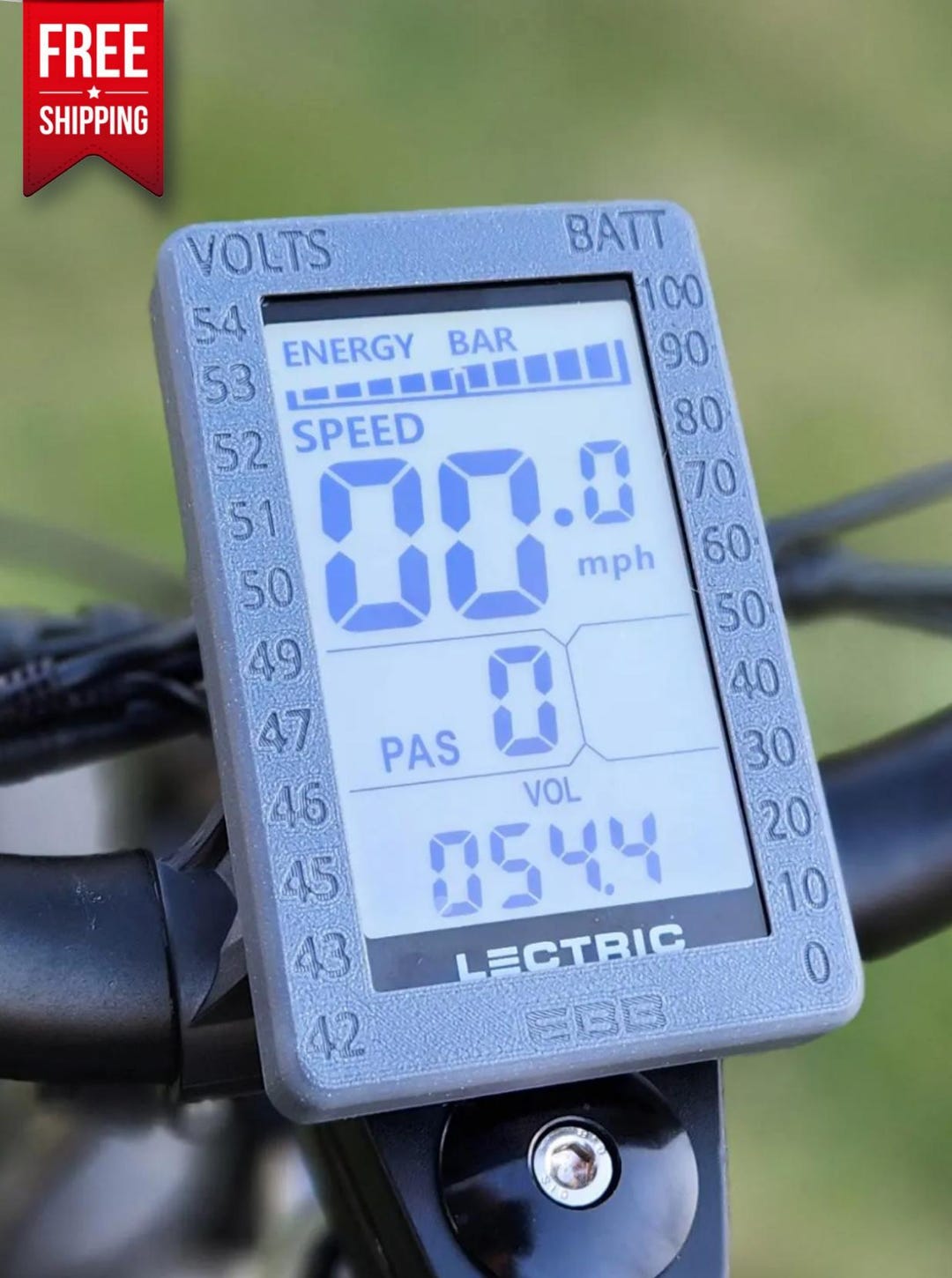 Lectric Ebikes Display Cover - Clear Shield W/ Battery & Voltage Chart ...