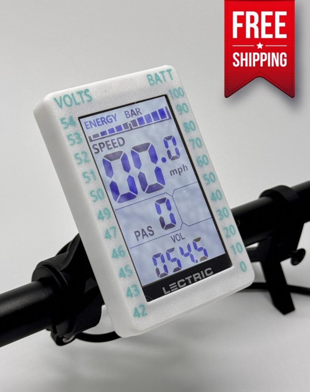 Lectric Ebike Display Cover - Clear Shield and Battery/voltage Chart ...