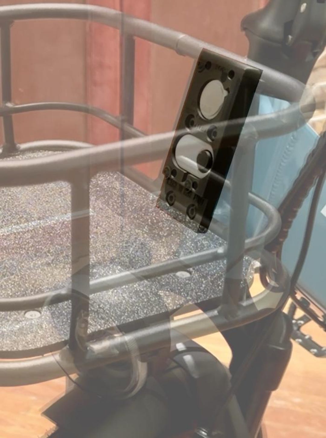 Rad Basket Adapter for Lectric Ebikes: With Airtag/smarttag Tracker - Etsy