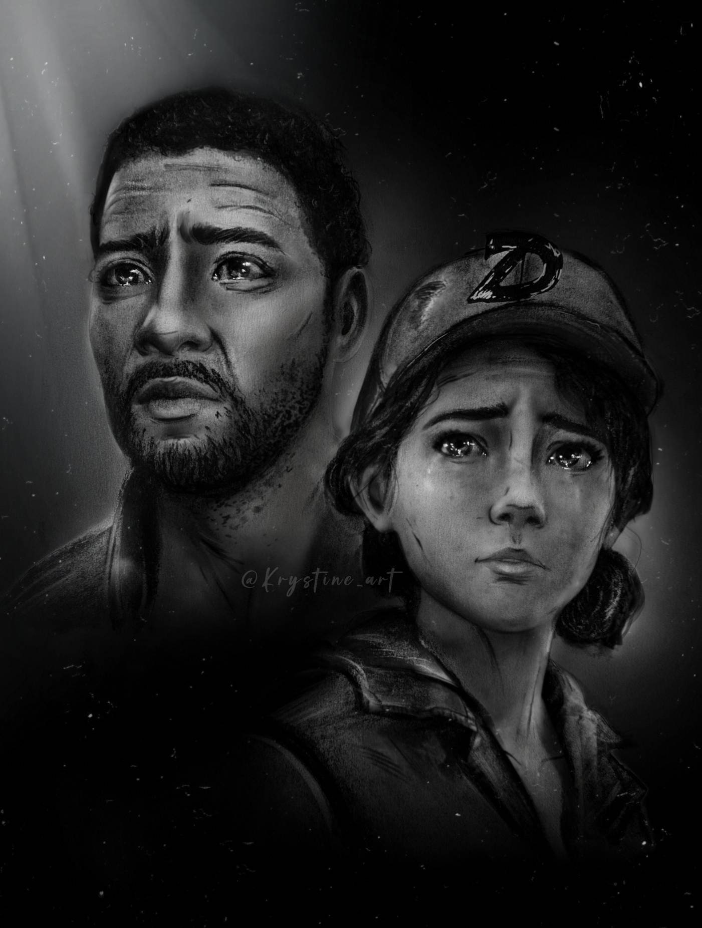 Twd Clem And Lee