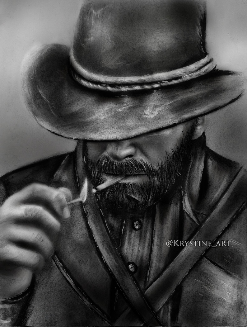 Arthur Morgan Red Dead Redemption 2 - Etsy