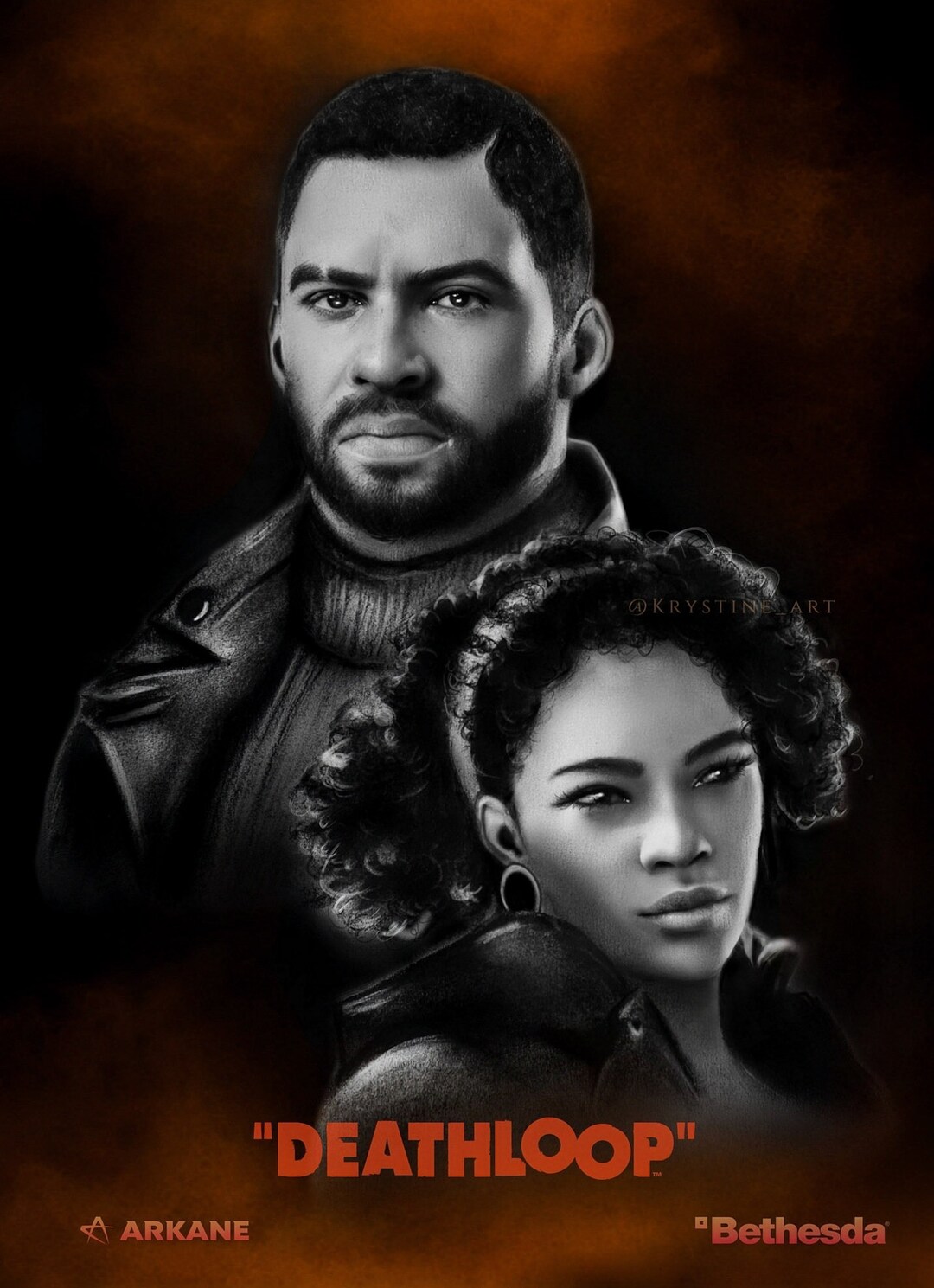 Julianna Blake and Colt Vahn - Deathloop - Etsy