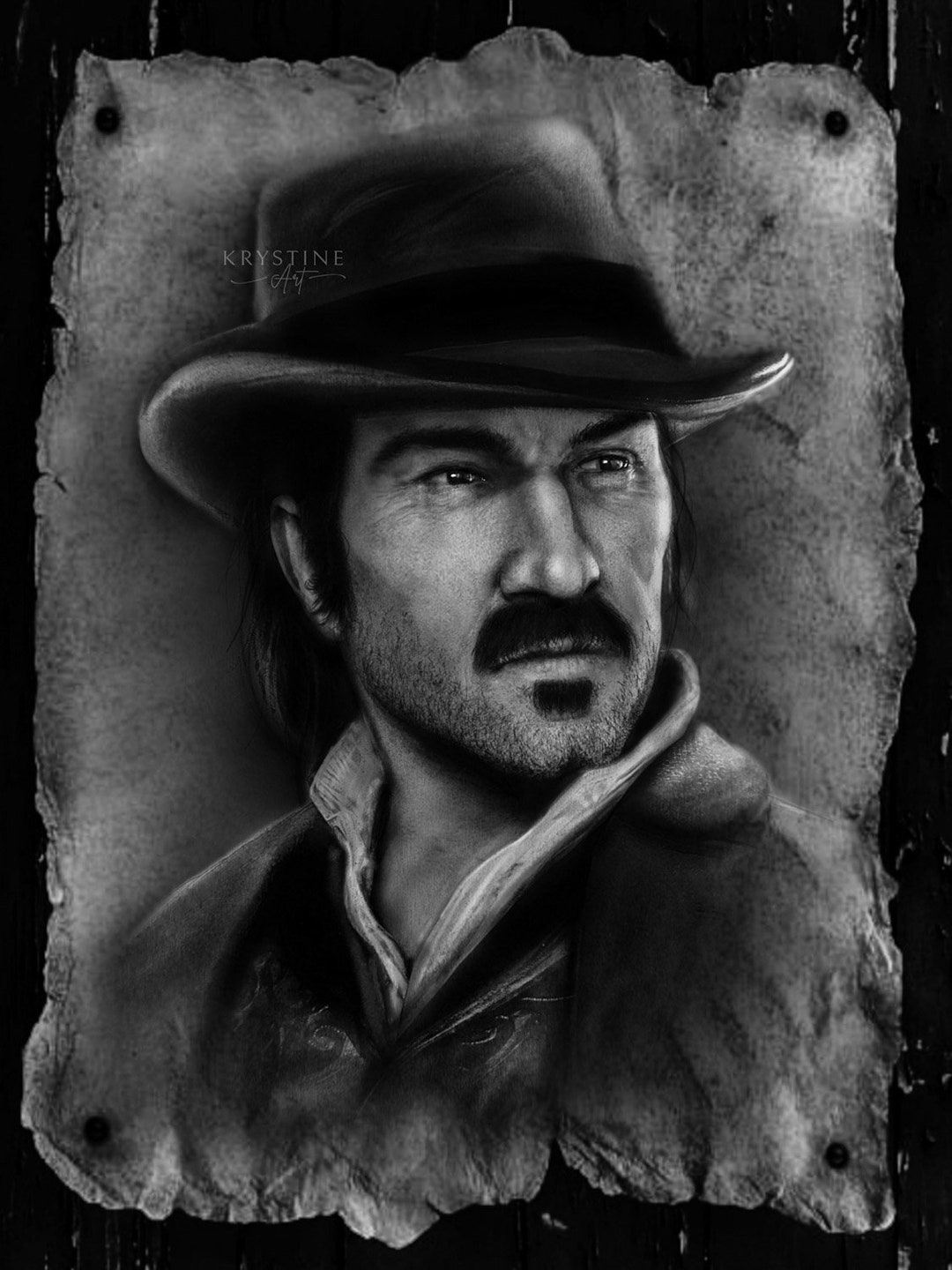 Dutch Van Der Linde - Red Dead Redemption 2 - Etsy