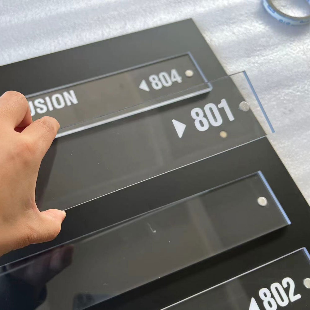 Directory Signblack Acrylic Sign With Circular Magnets - Etsy Canada