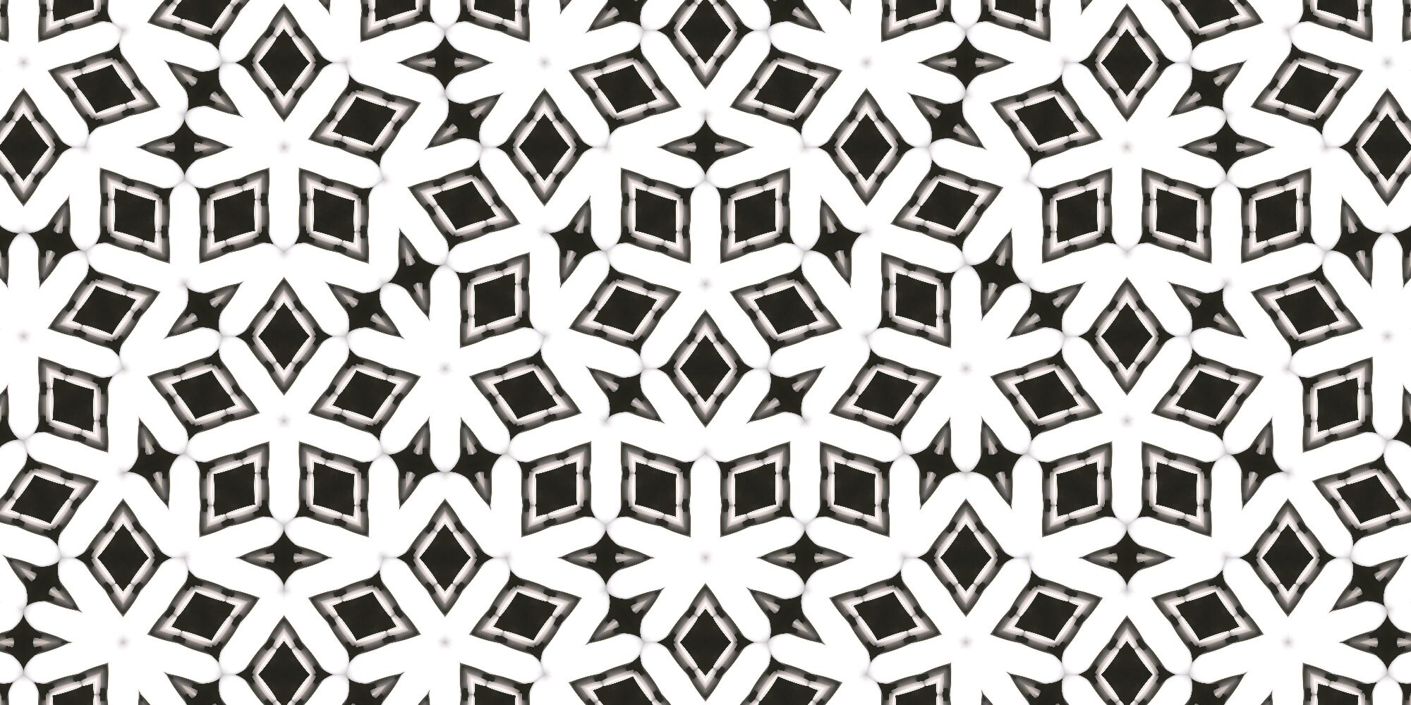 Diamond Penrose Balck&white - Etsy