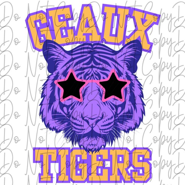 Geaux Tigers - Etsy