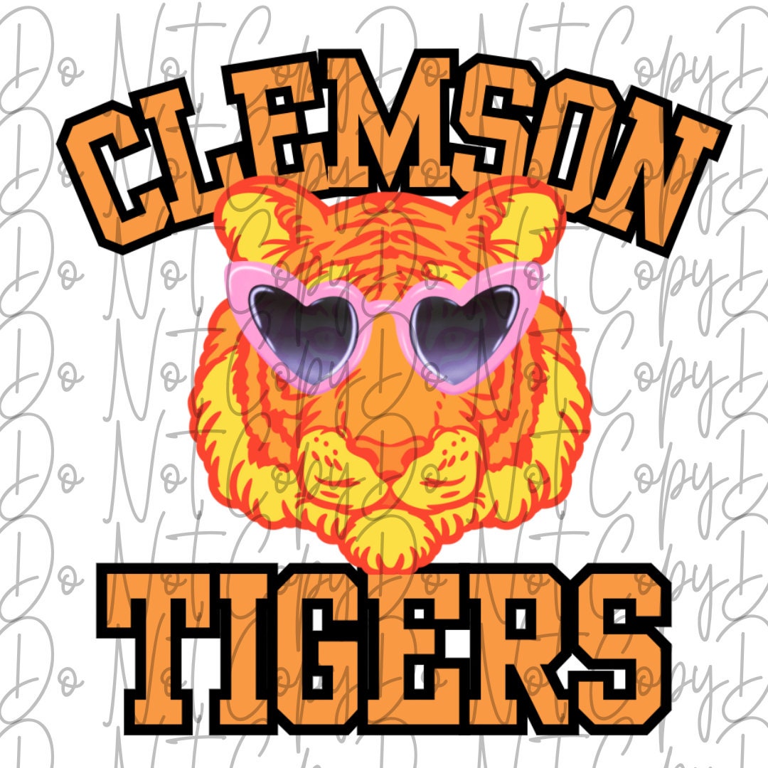 Clemson Tigers PNG Digital Download - Etsy