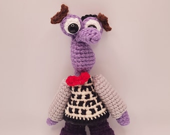Joy Inside Out Inspired PDF Pattern amigurumi Doll Emotion Crochet fun Crochet Project joy ...