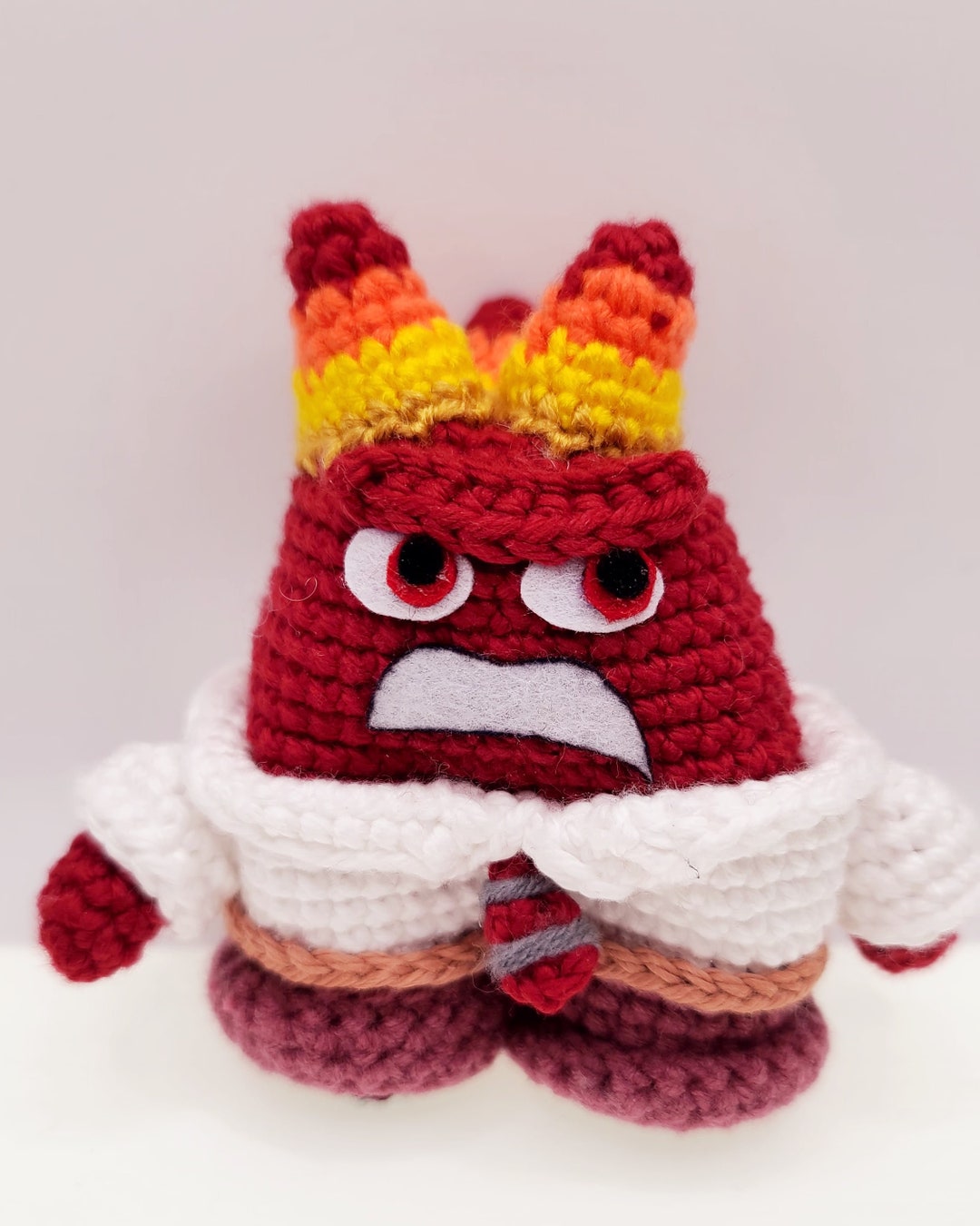 Anger Inside Out Inspired - PDF Pattern [PDF Crochet Pattern ...