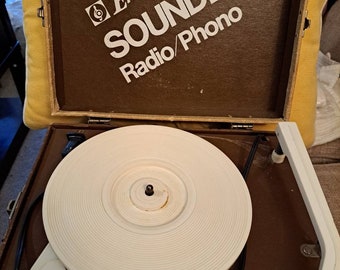 Emerson Vintage Record Player Console Cabinet With Am Radio - Etsy