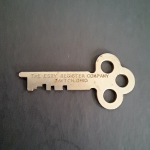 Vintage Register Key - Etsy